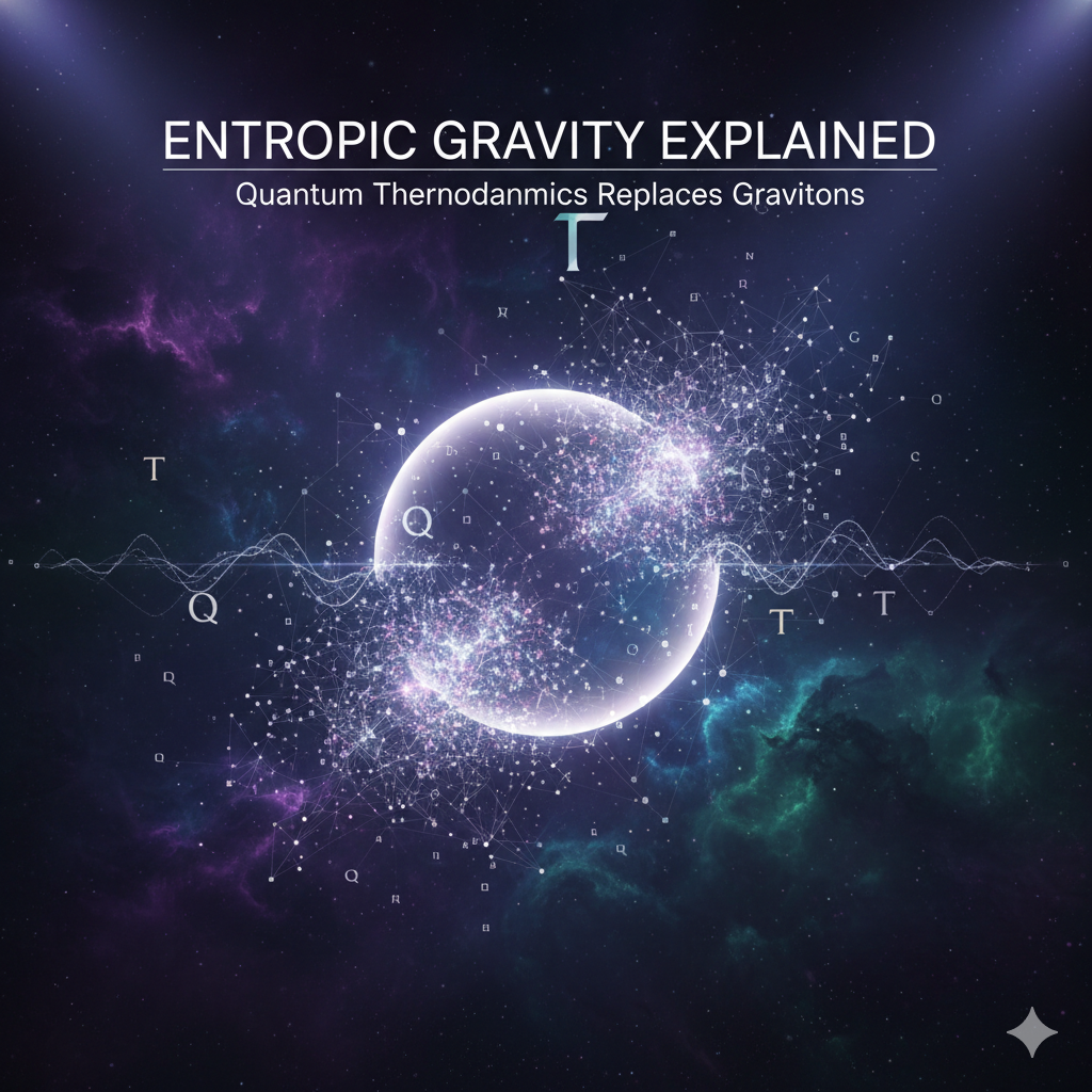 Entropic Gravity Explained: How Quantum Thermodynamics Could Replace ...